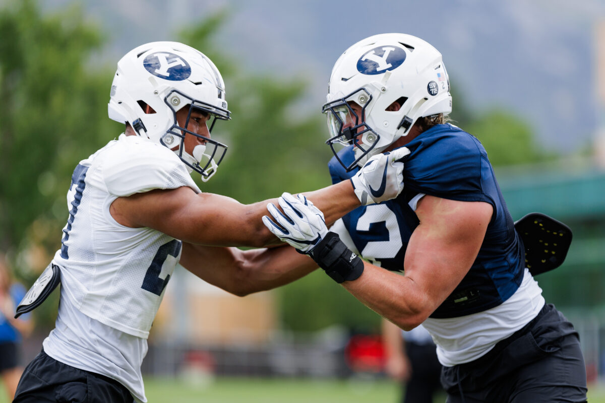 BYU football wraps up camp, turns attention to Sam Houston | News ...